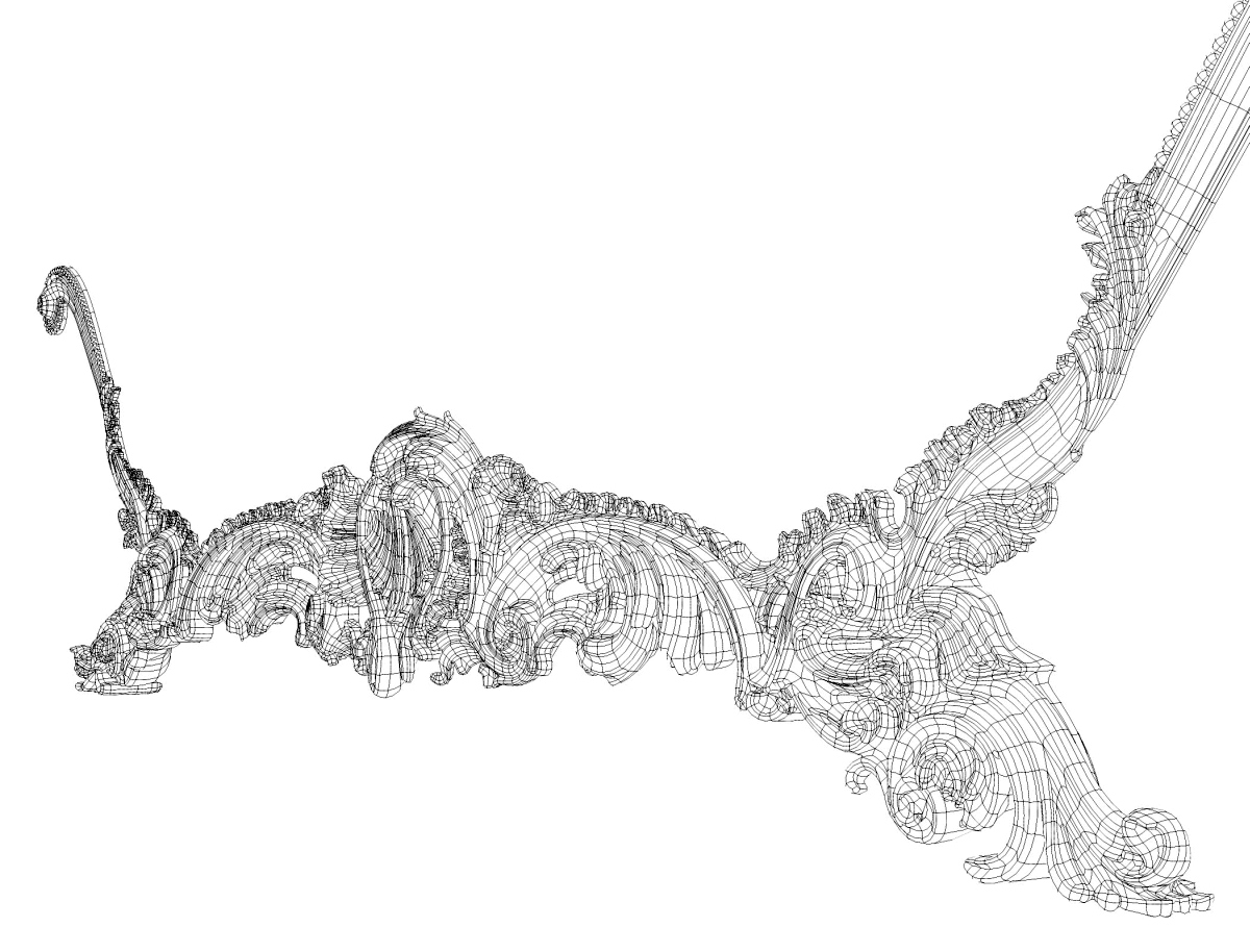 3D модель Беллони Шезлёв и Зеркало - TurboSquid 854138