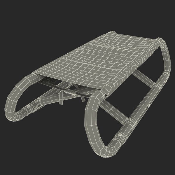 snow sled 2 3d model