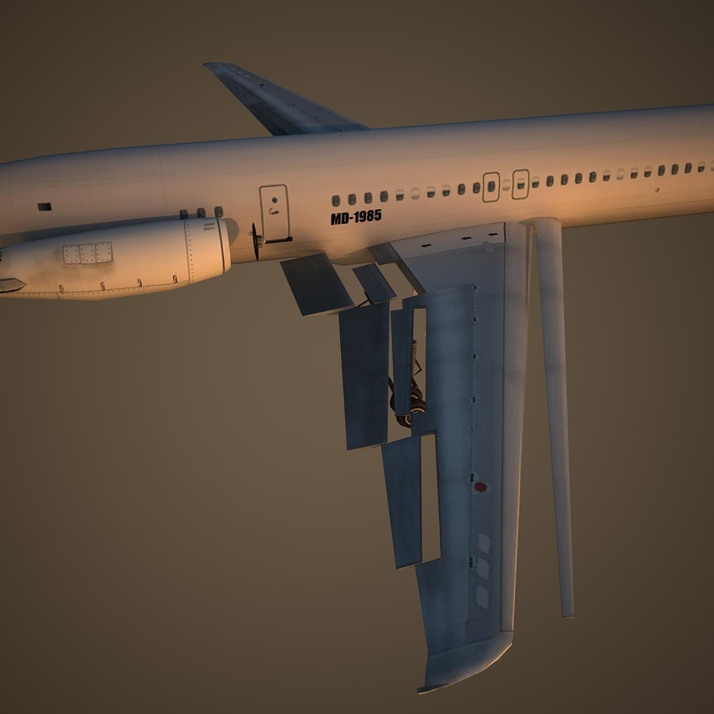 3d mcdonnell douglas model