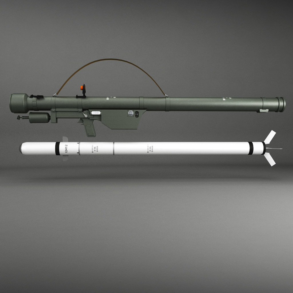 sa-7 gral launcher rocket 3ds