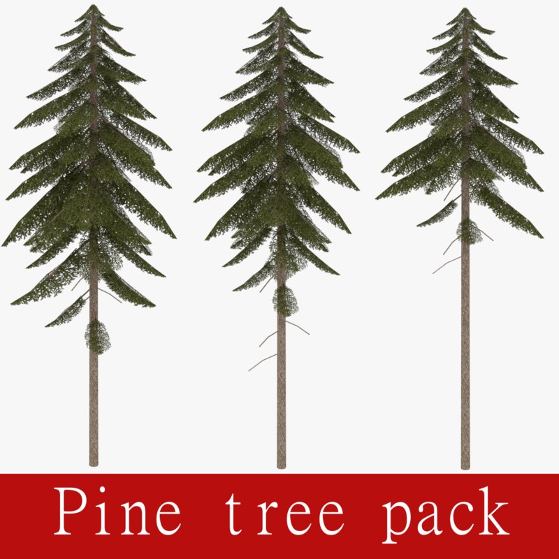 3ds pack pine tree