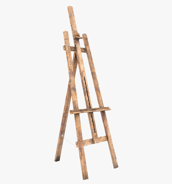 modelo 3d Caballete - TurboSquid 854745