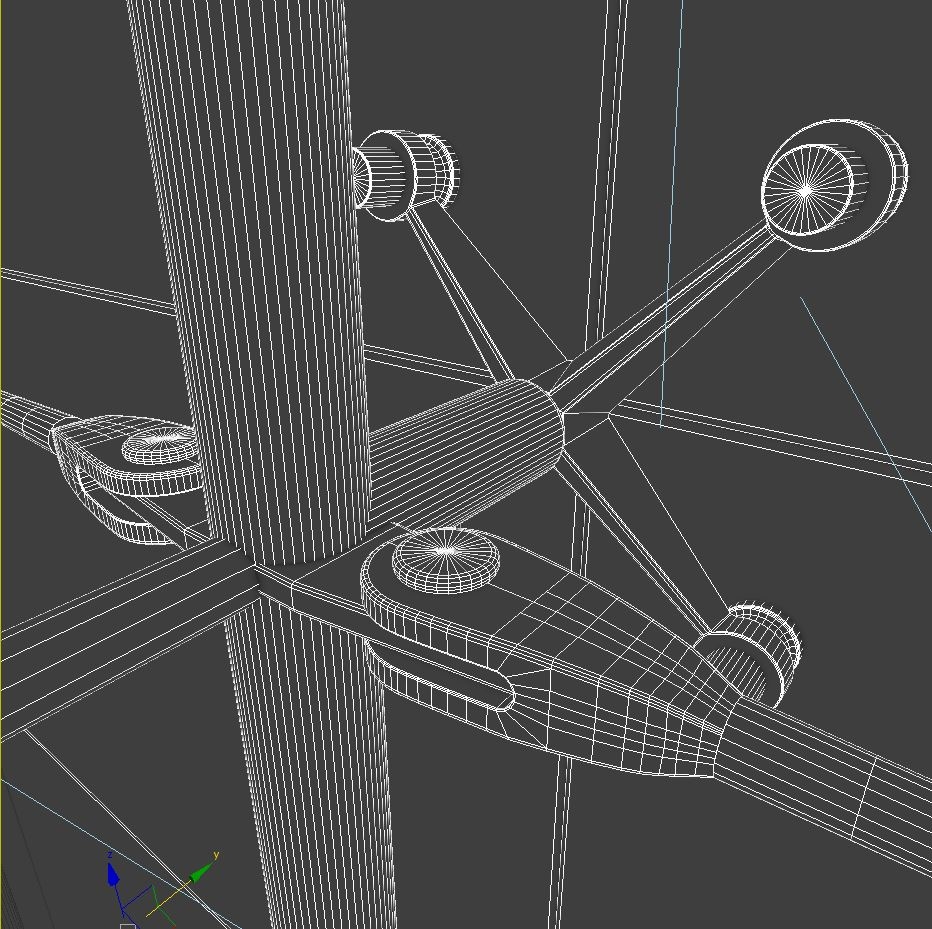 max structural glazing spider