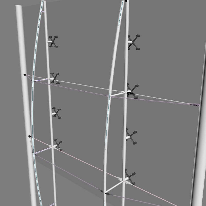 max structural glazing spider