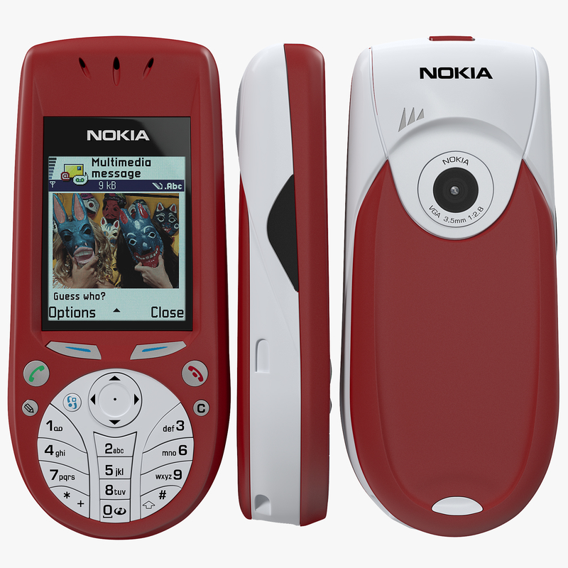 nokia 3660 3d model