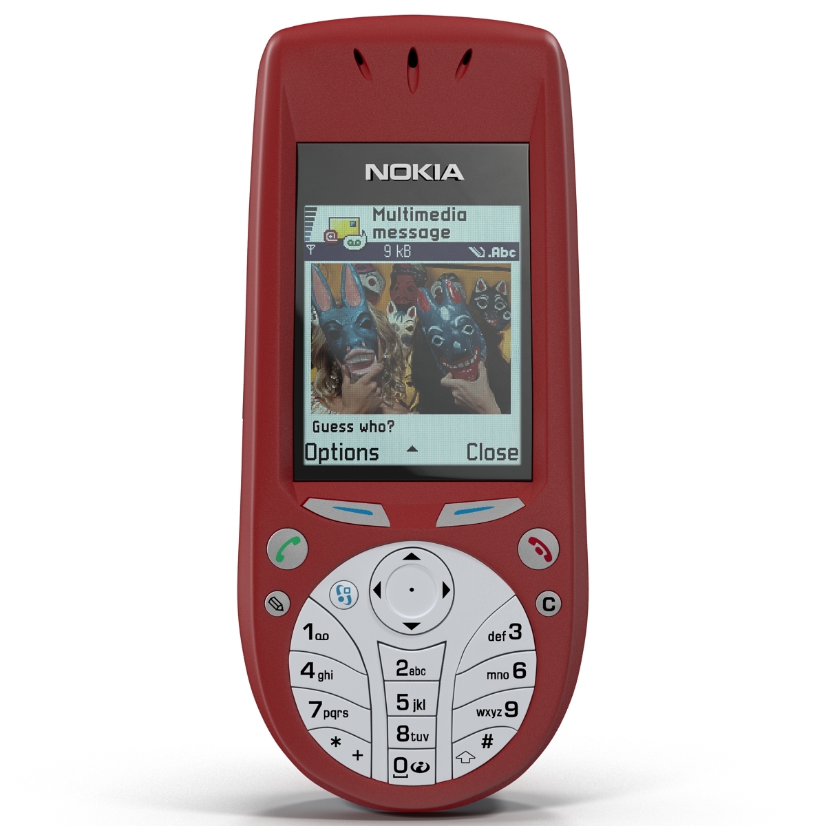 nokia 3660 3d model