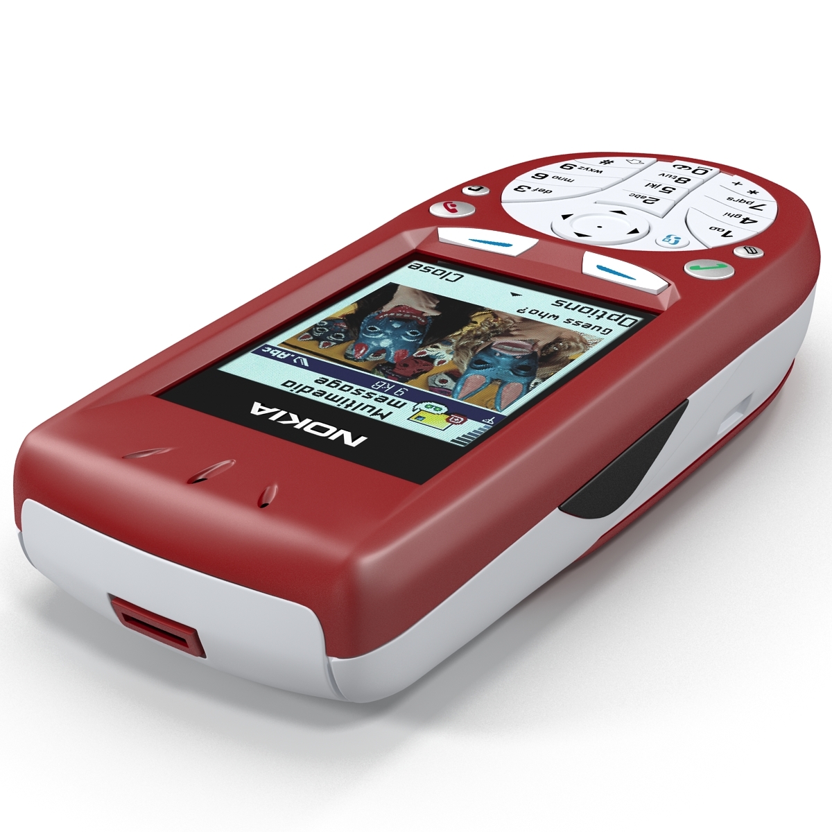 nokia 3660 3d model