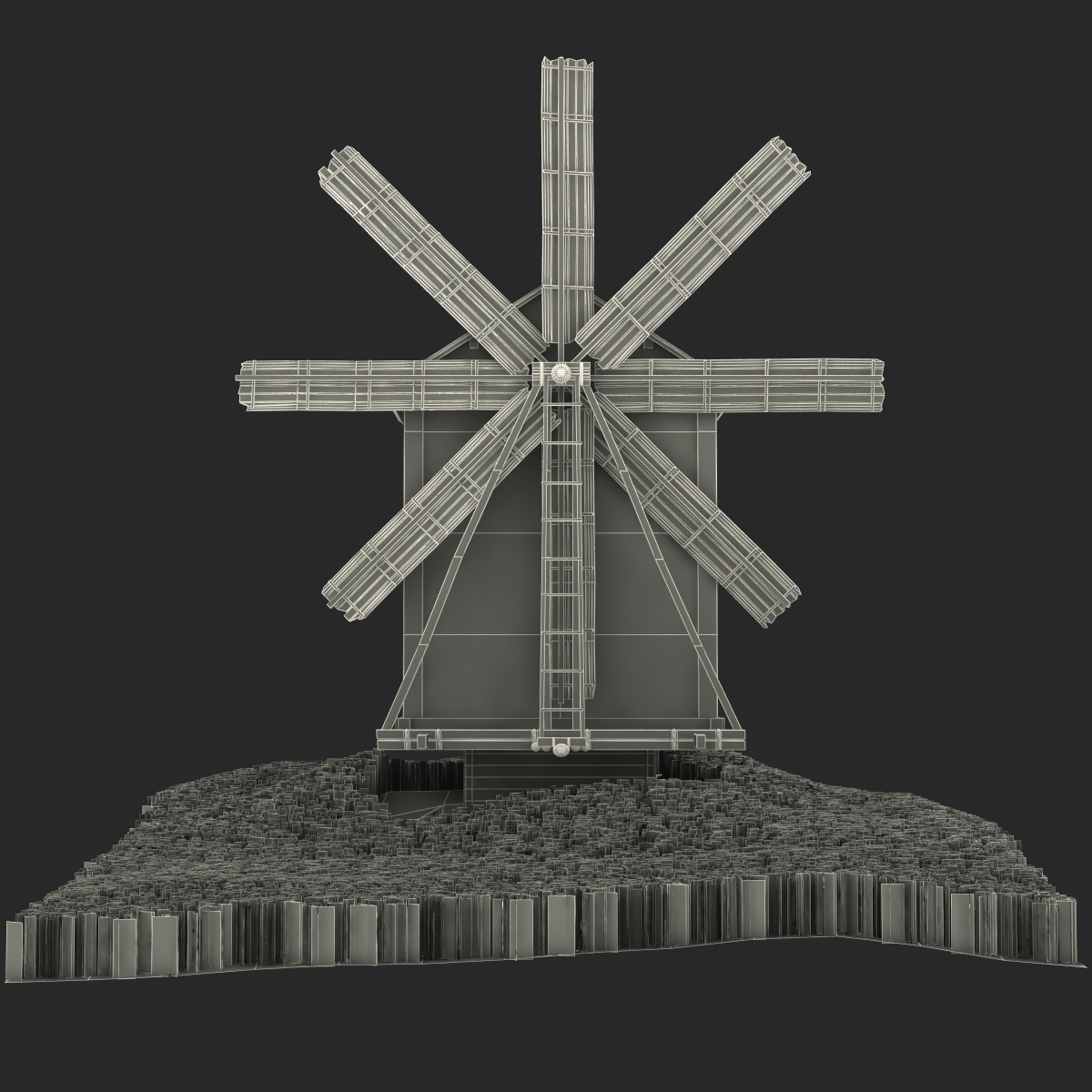 windmill 2 3d 3ds