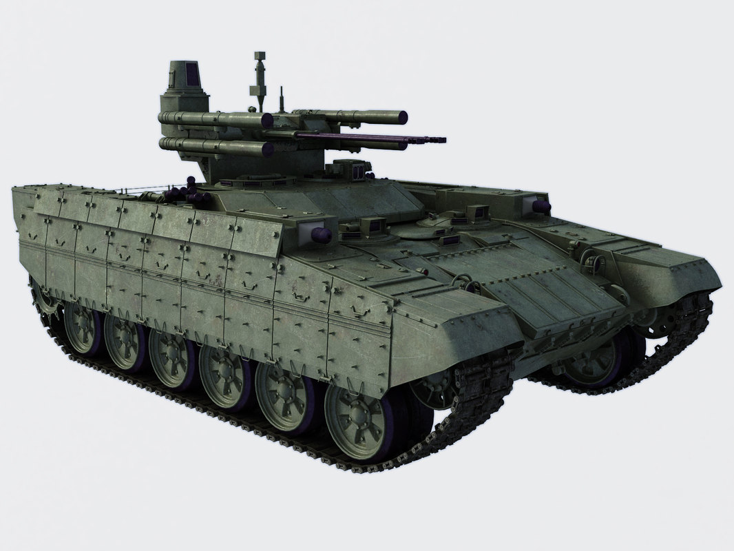 3d bmpt tank