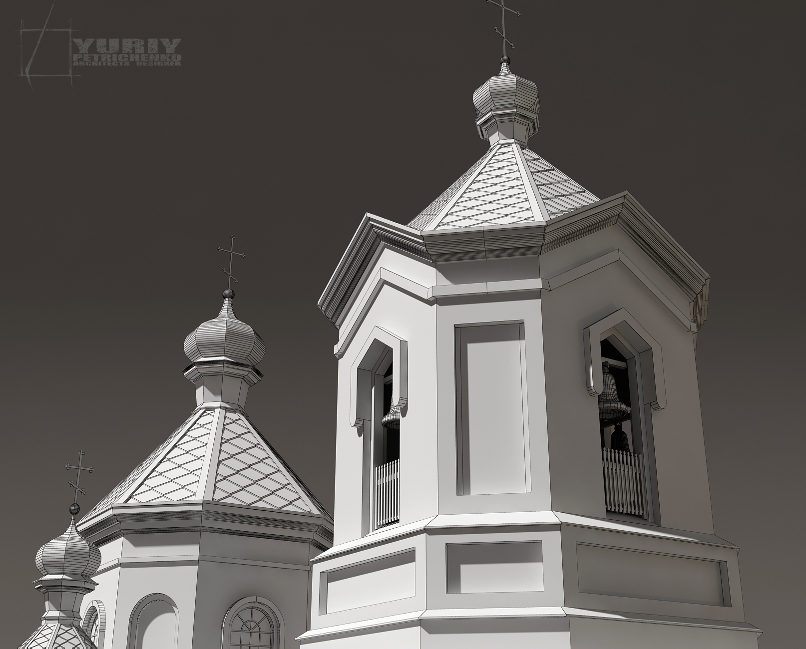 3d model orthodox church