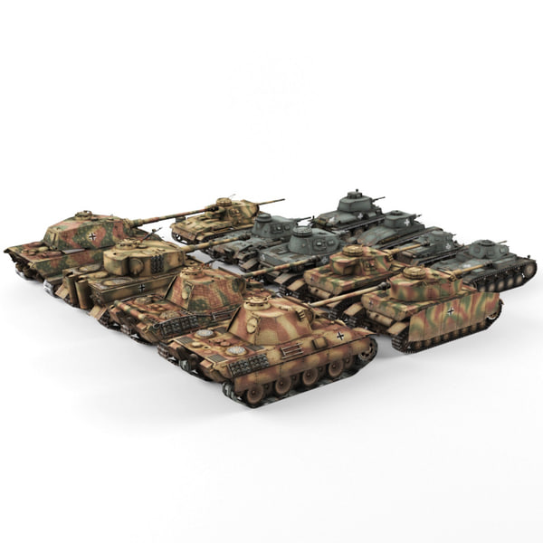 3d pz 1b 2f model