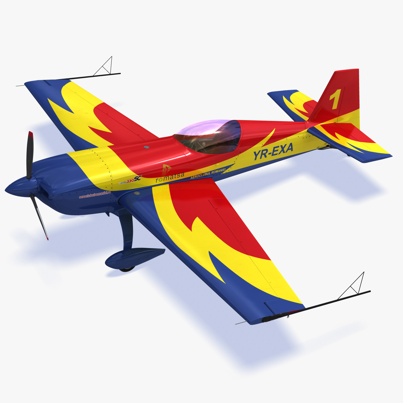 3d extra 330 sc aerobatic