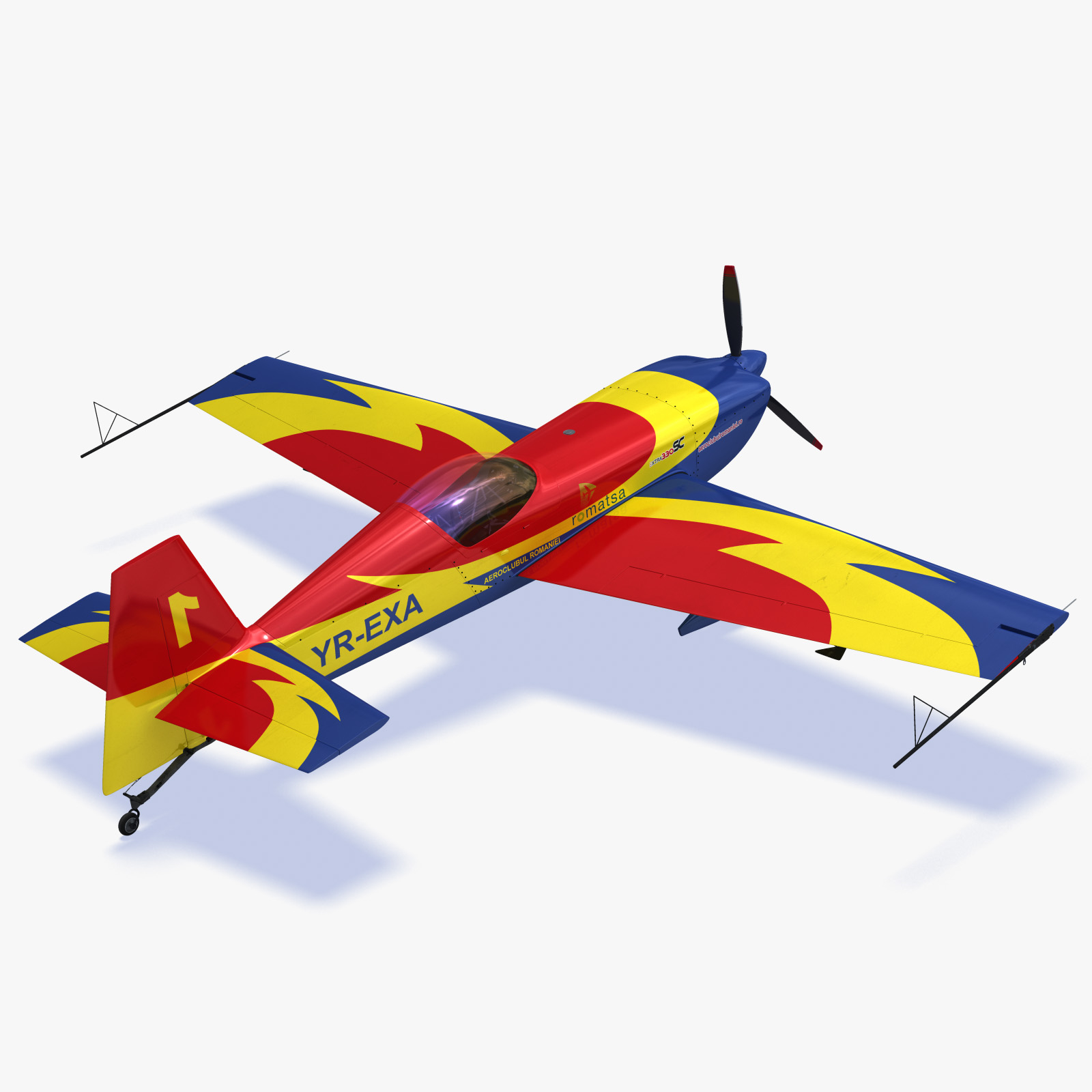 3d extra 330 sc aerobatic