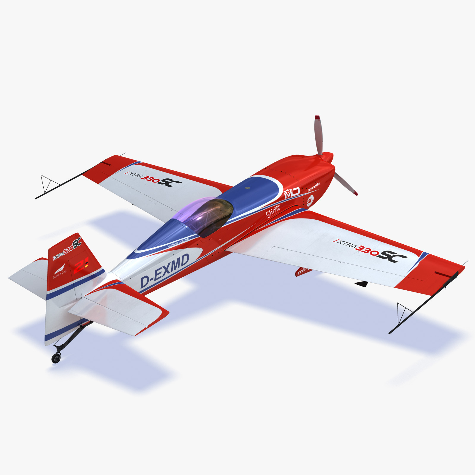 3d extra 330 sc aerobatic