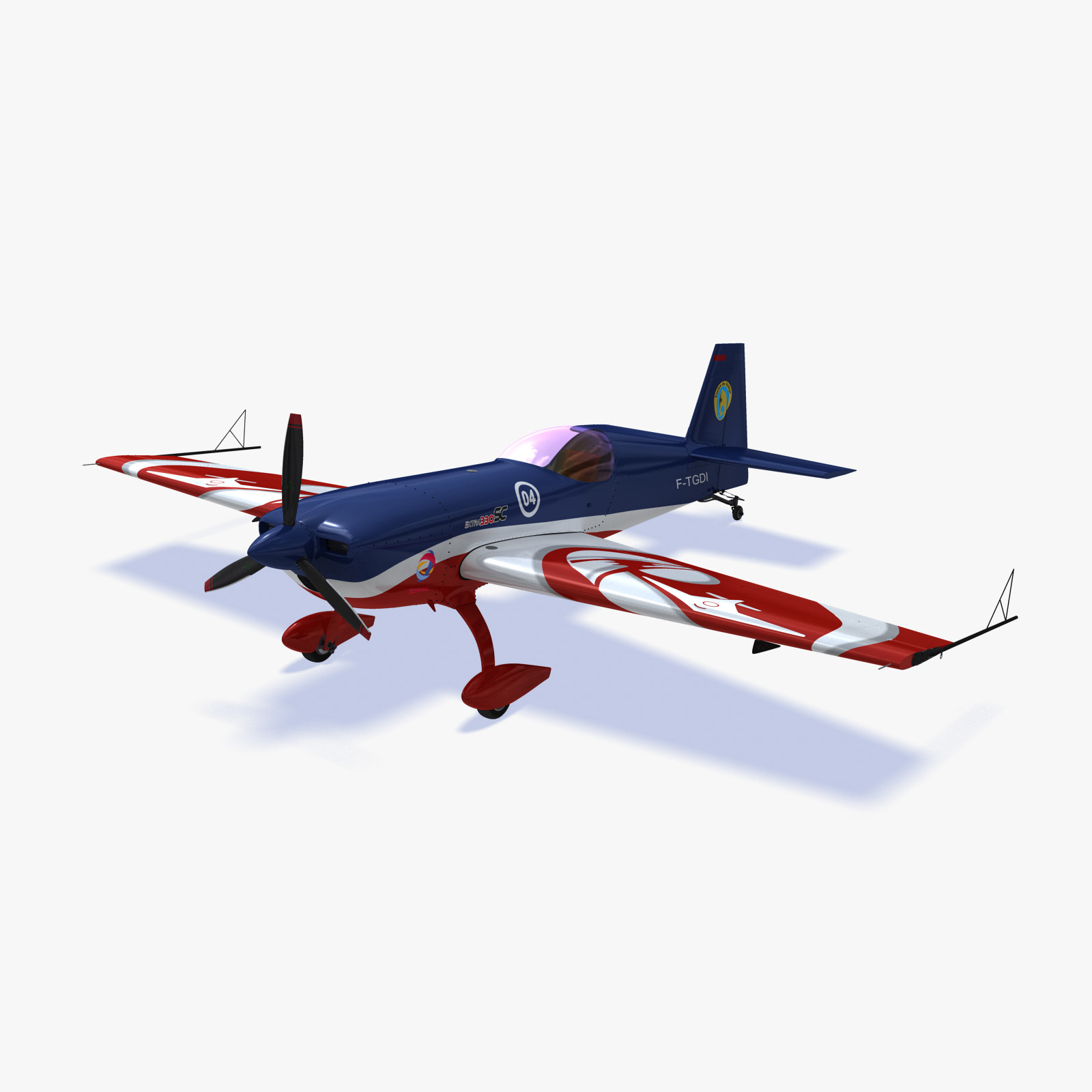 3d extra 330 sc aerobatic