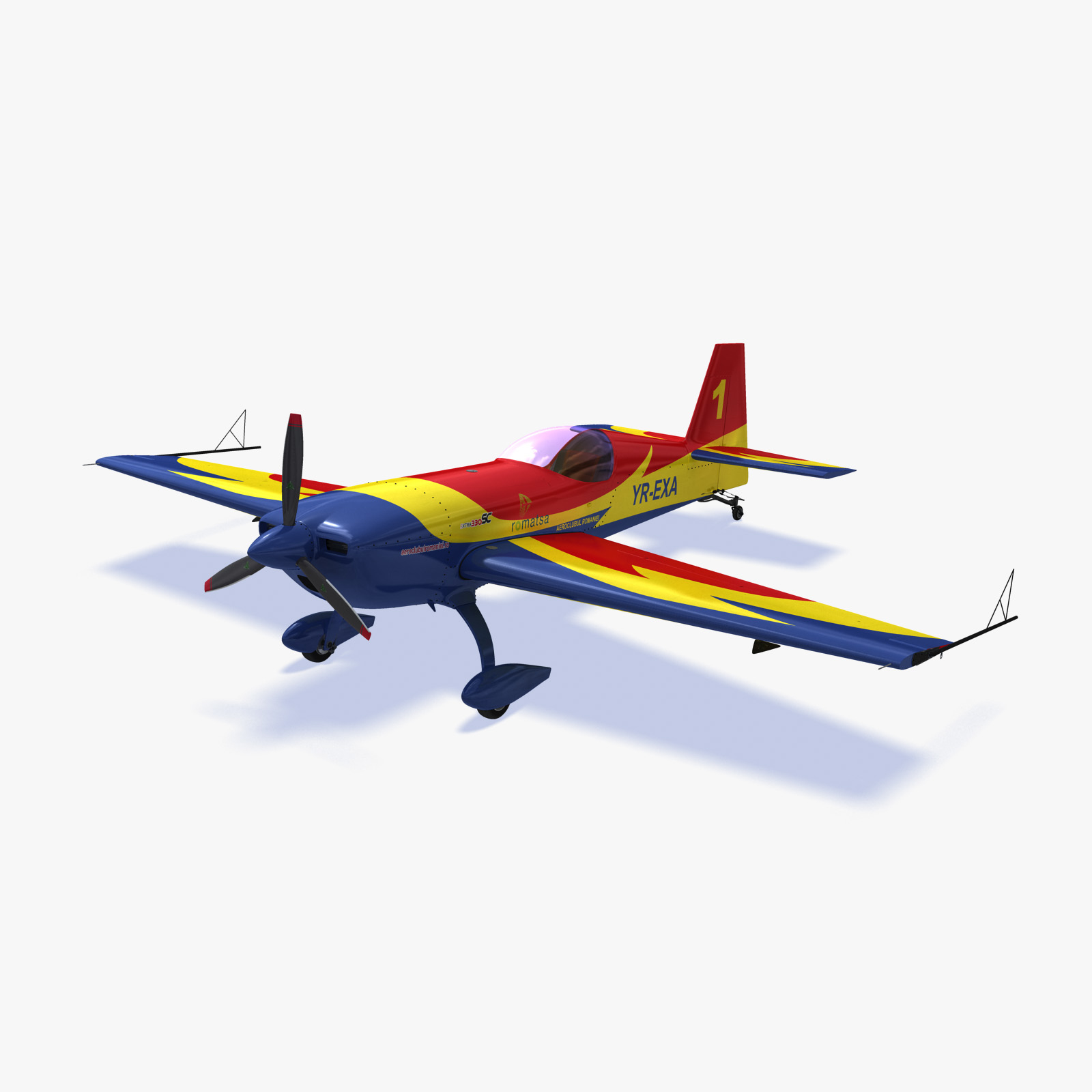 3d extra 330 sc aerobatic