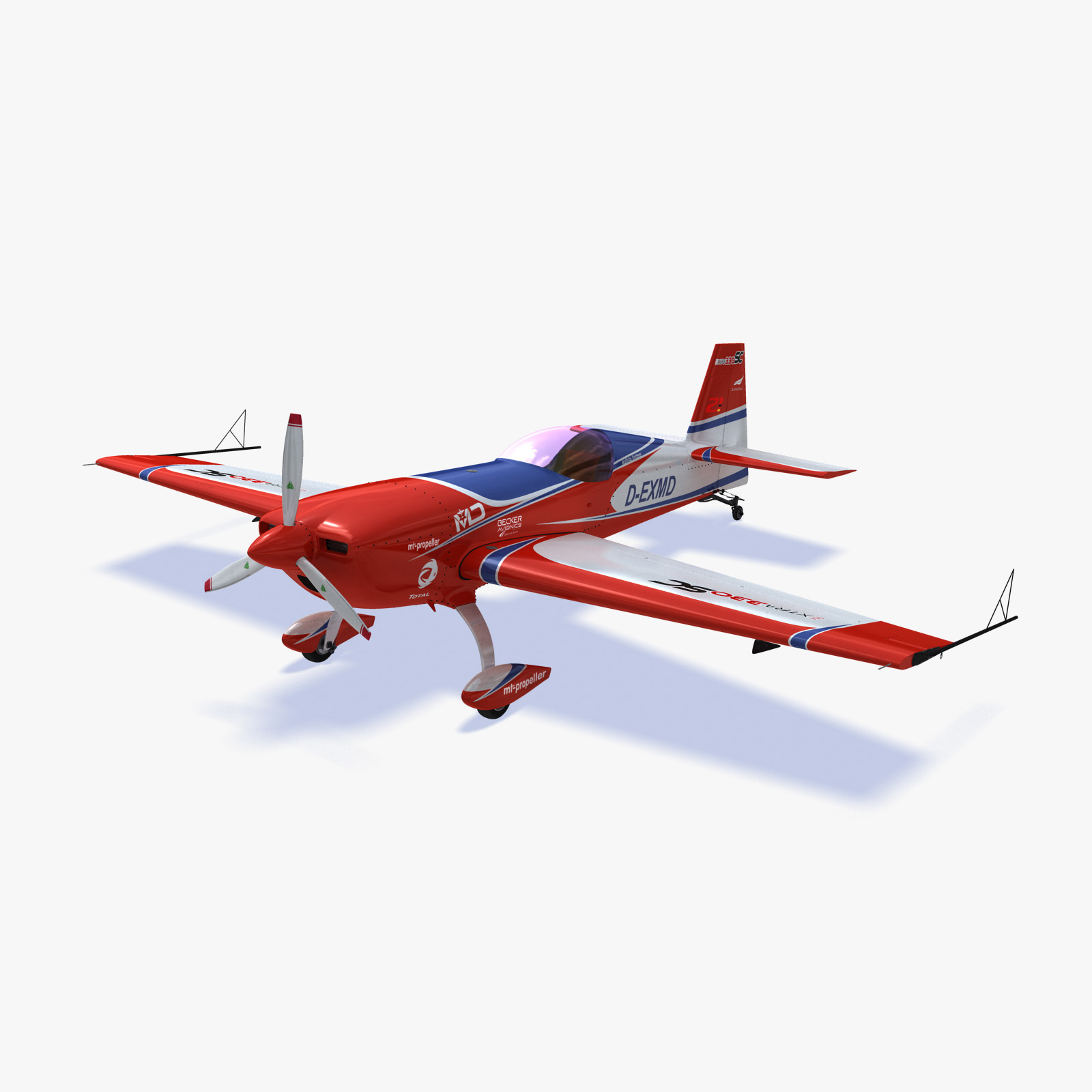 3d extra 330 sc aerobatic