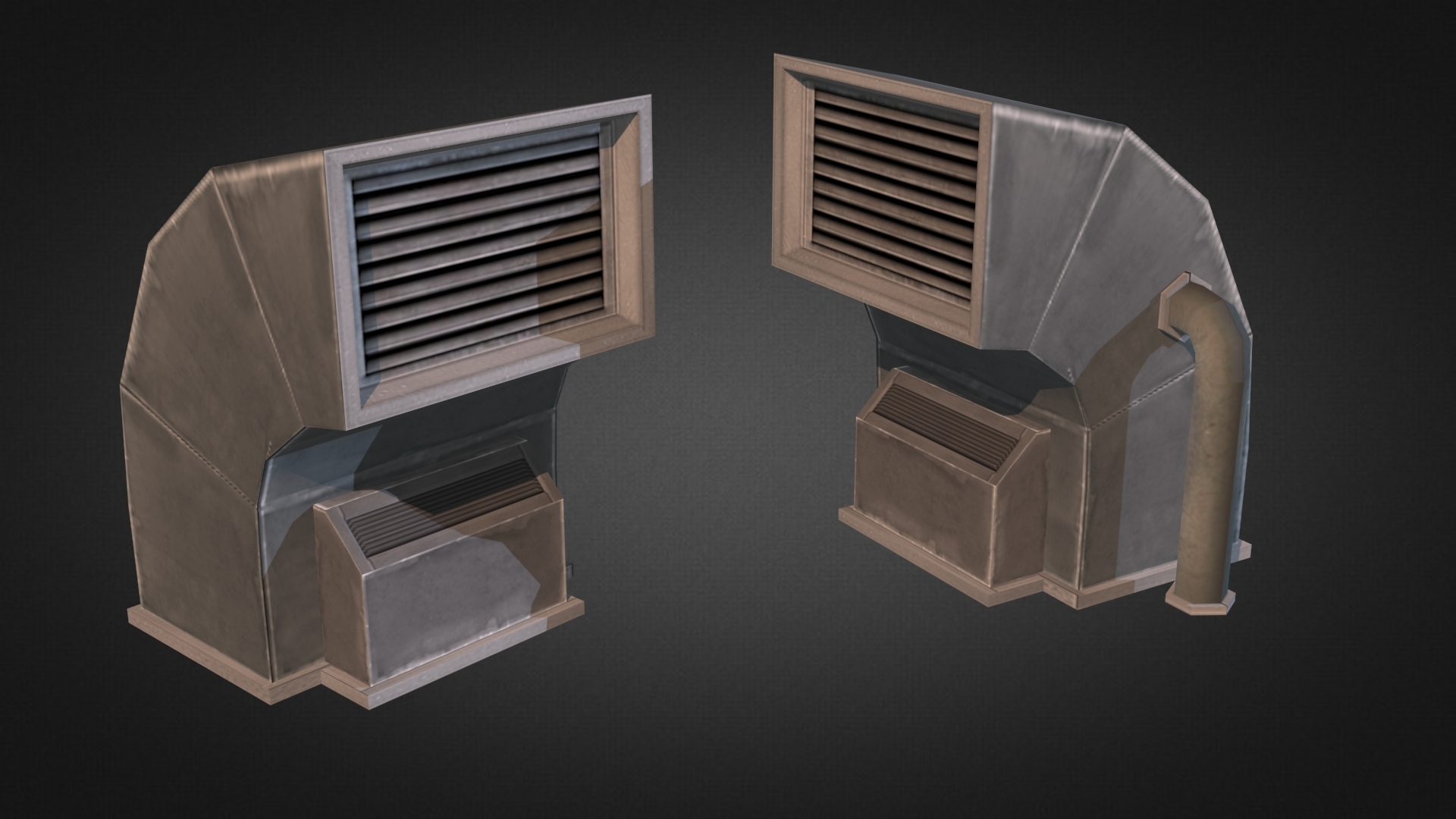 3d air condition model