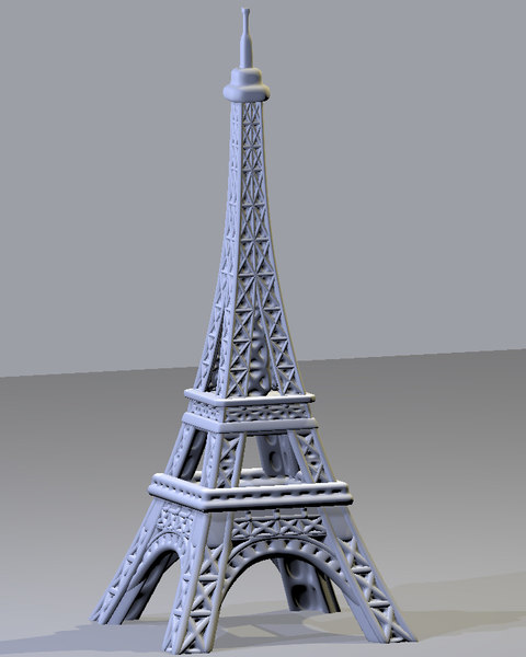 Eiffel Tower 3D Models for Download | TurboSquid