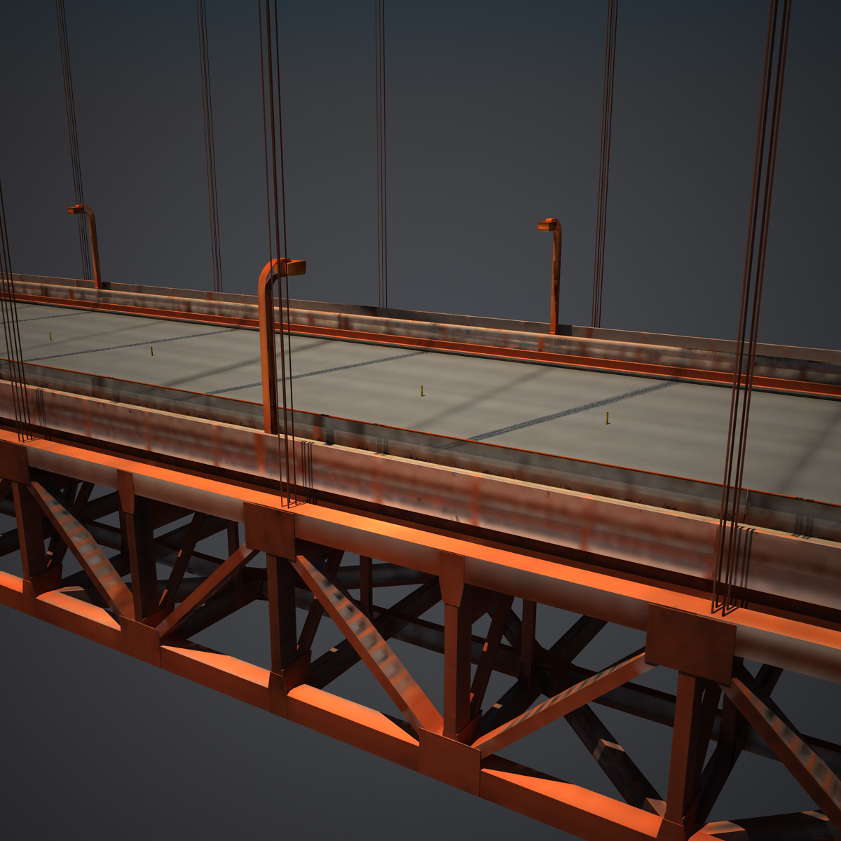 golden gate bridge architecture max