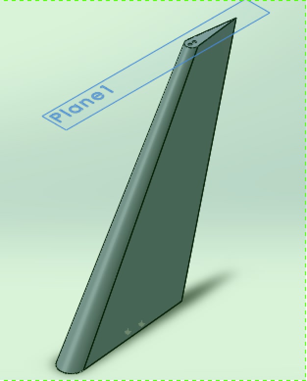 free aero-foil 3d model