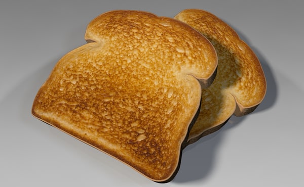 3D Toast Models | TurboSquid