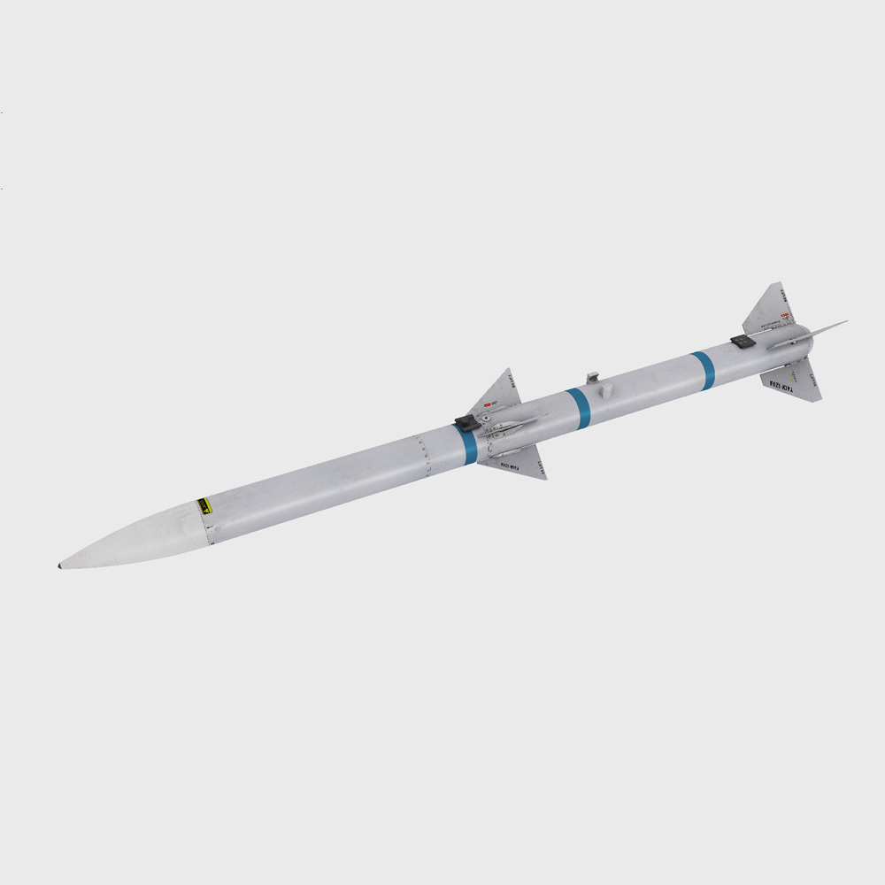 3ds max aim-120 missile amraam
