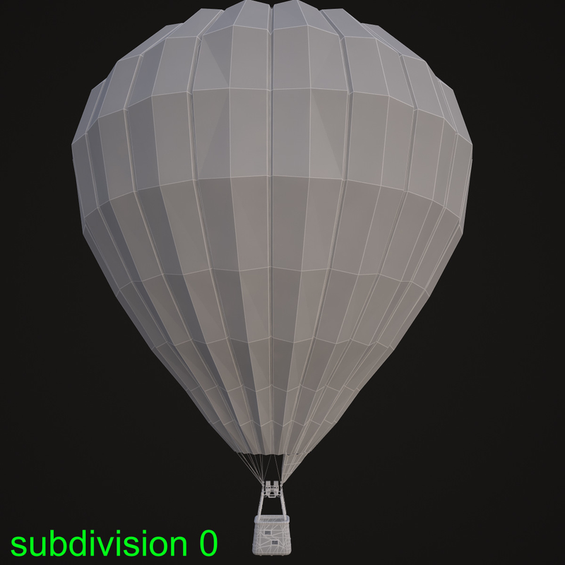air baloon 3d max