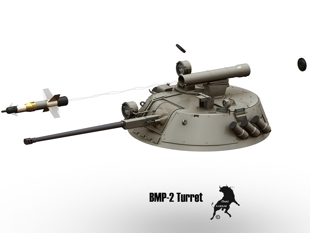 3d turret bmp-2