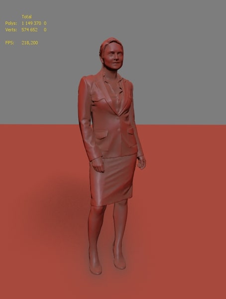 3d people model