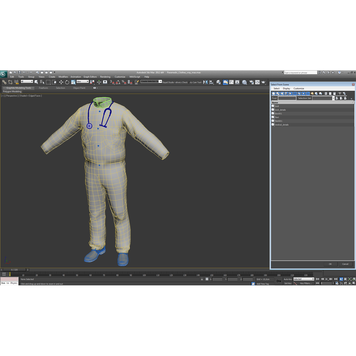 paramedic clothes 3ds