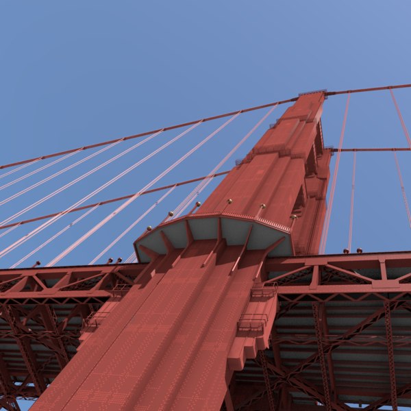 verrazano narrows bridge 3d model