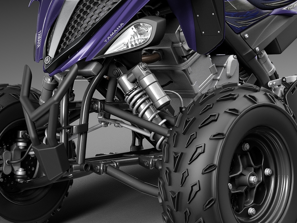3d model 2014 raptor yamaha