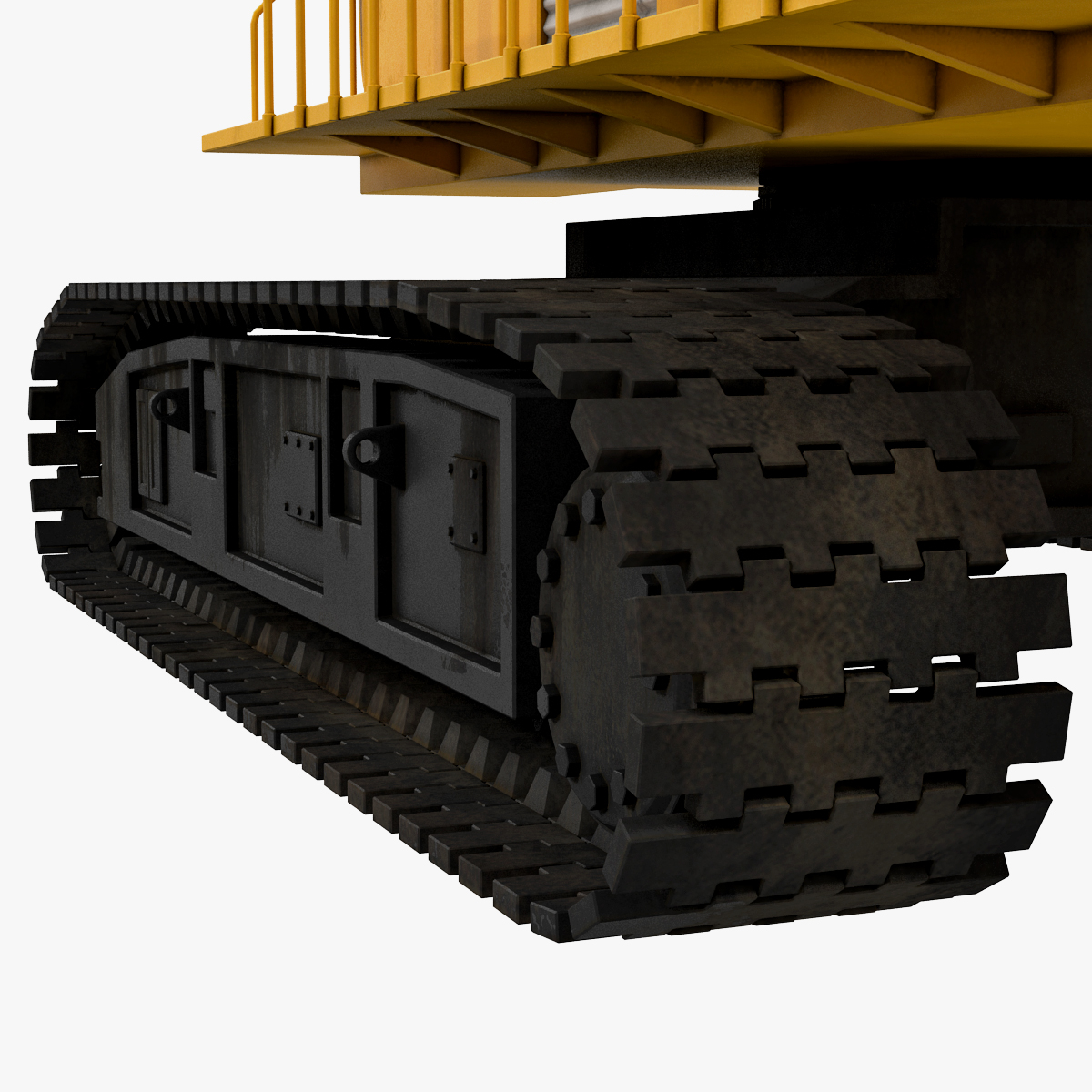 履带式起重机3D模型 - TurboSquid 856477