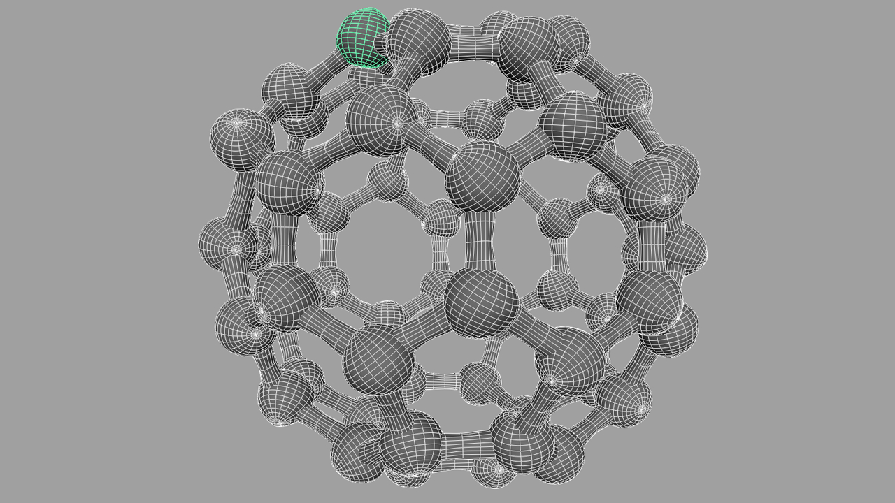 molecule structure 3d model