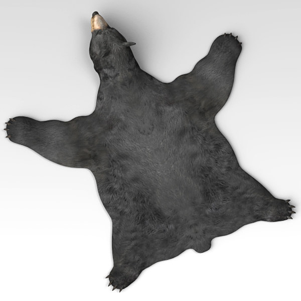 3ds max bear skin