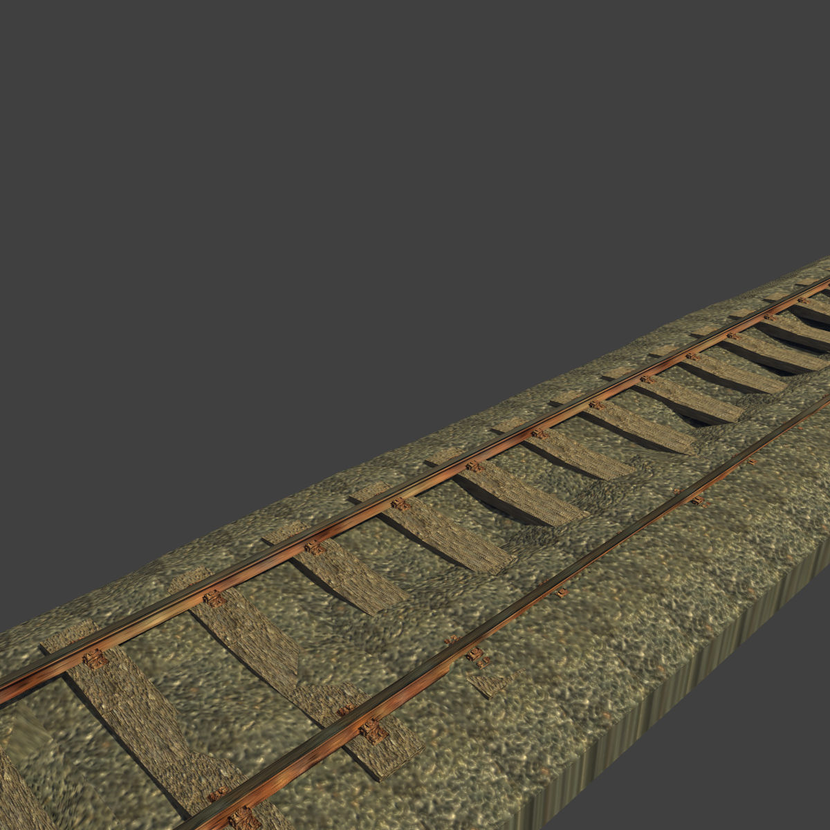 railway track 3d model