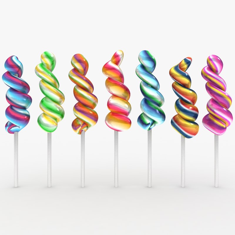 lollipop twirl 7 colors max
