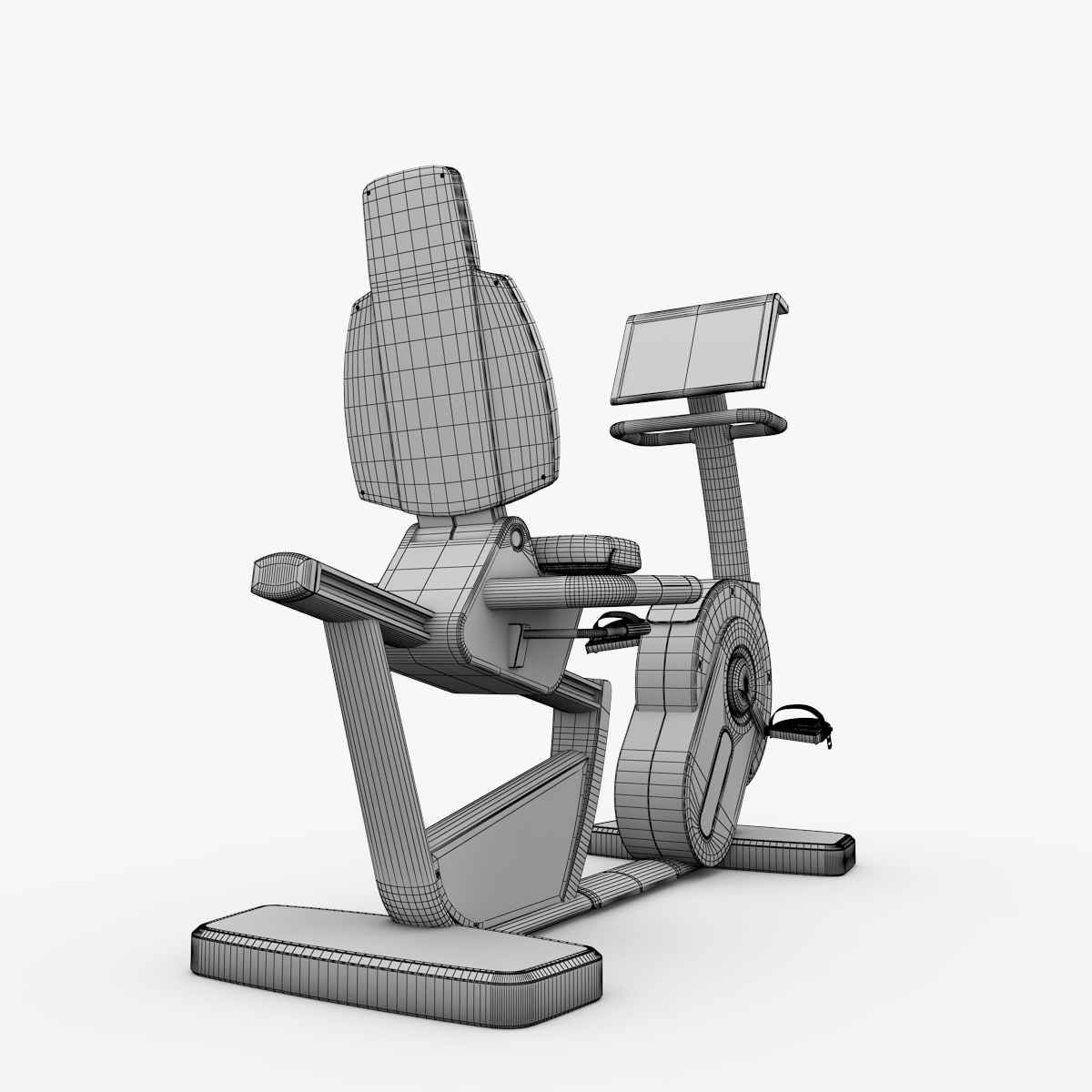 technogym ergometer 3d max