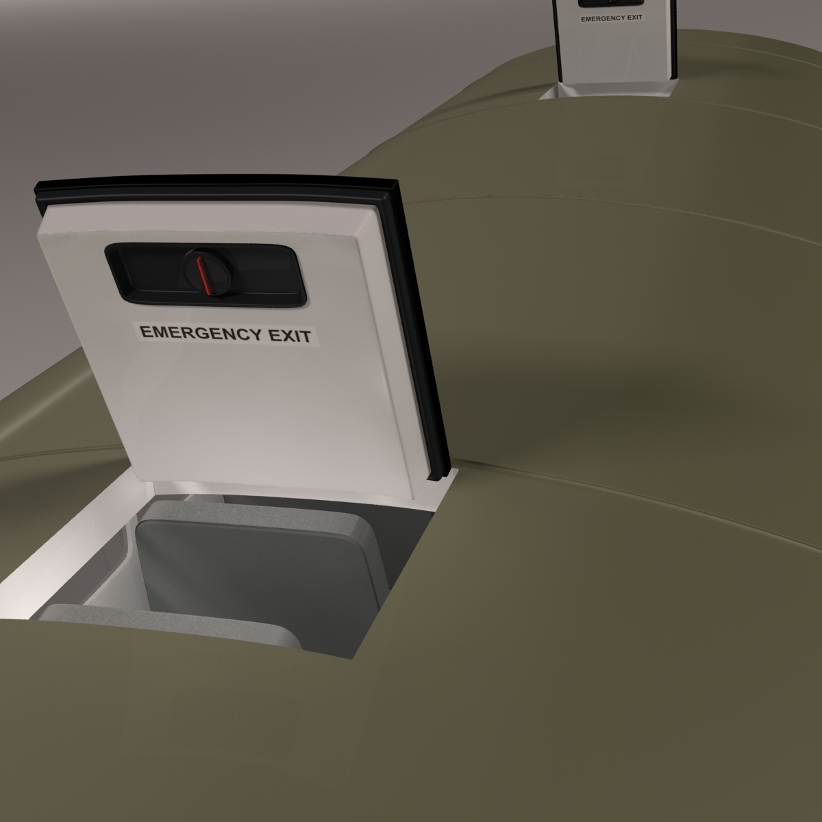 army bus 3d model