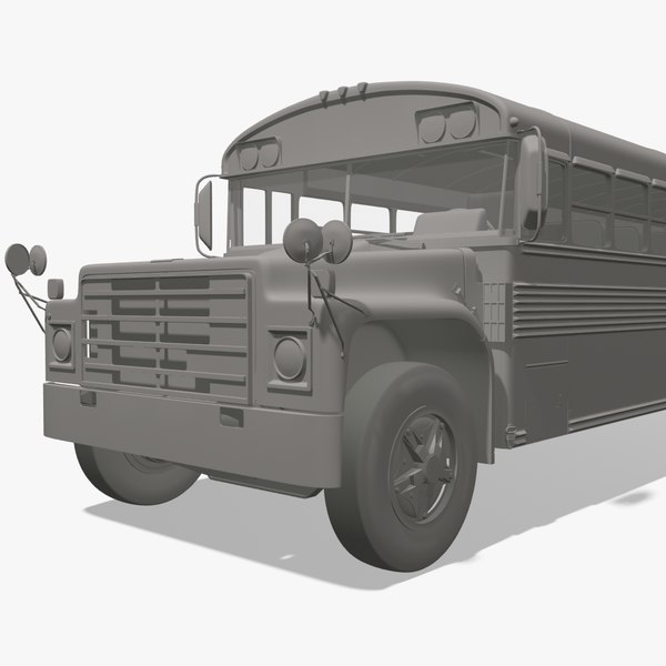 army bus 3d model