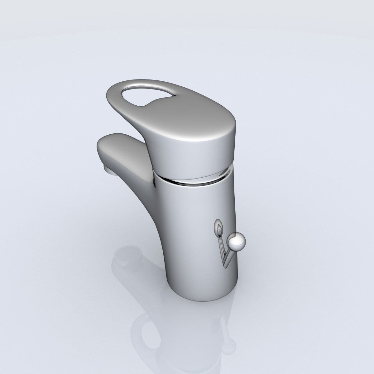water tap 3d model