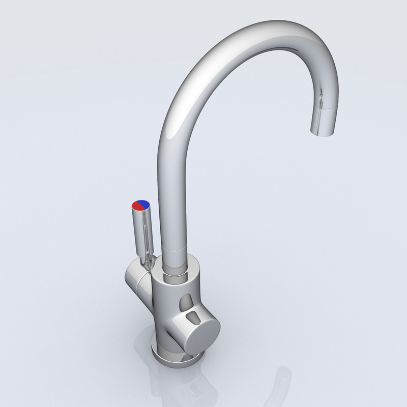 3d water tap model