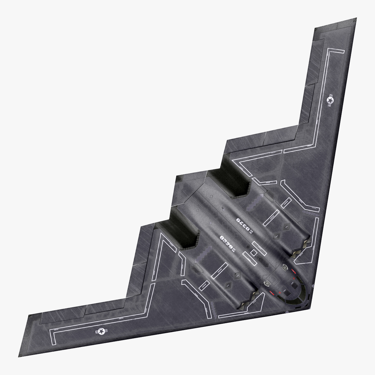 northrop grumman b-2 spirit 3ds