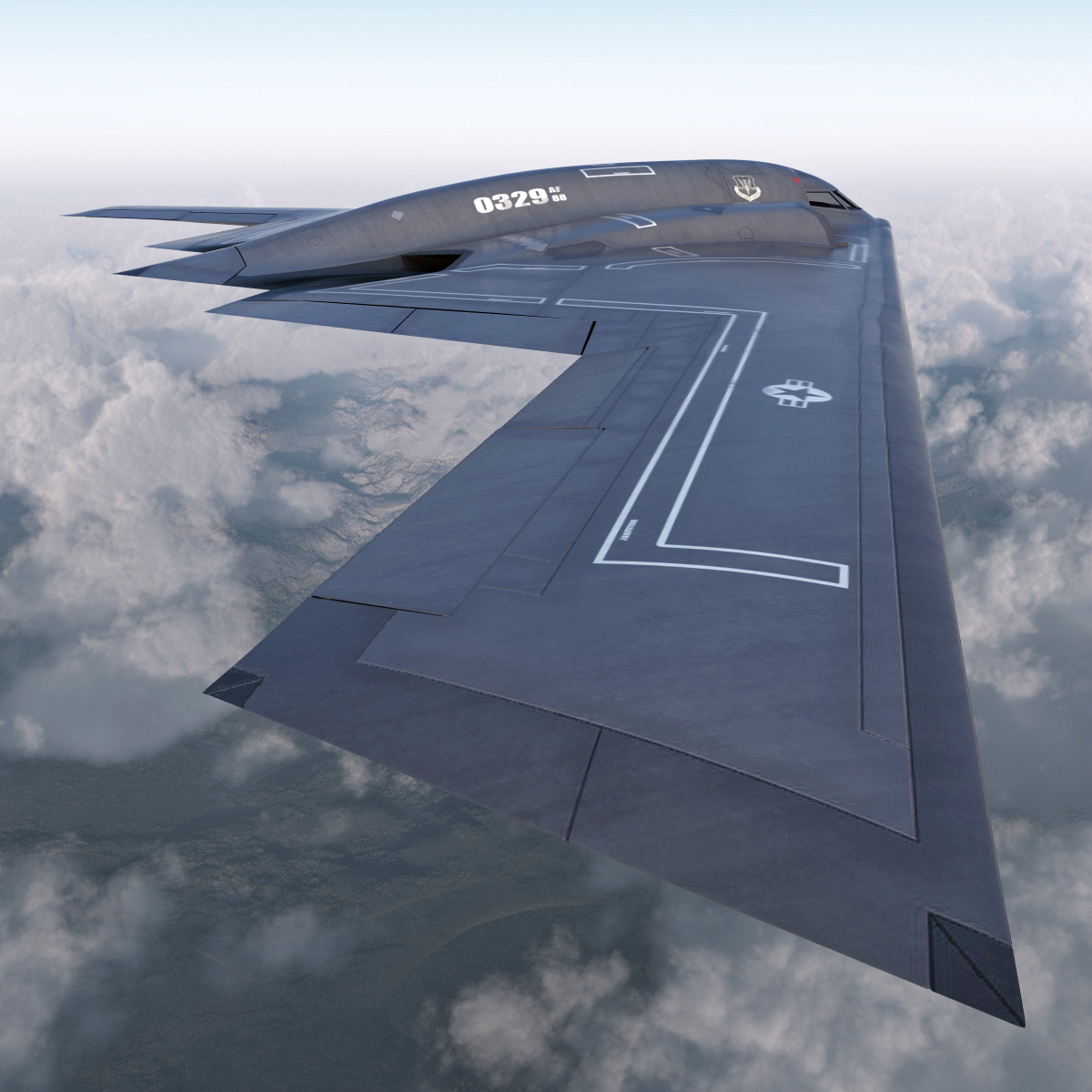 northrop grumman b-2 spirit 3ds