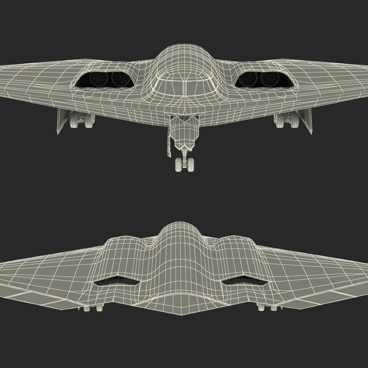 northrop grumman b-2 spirit 3ds