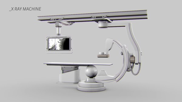 x-ray machine 3d model