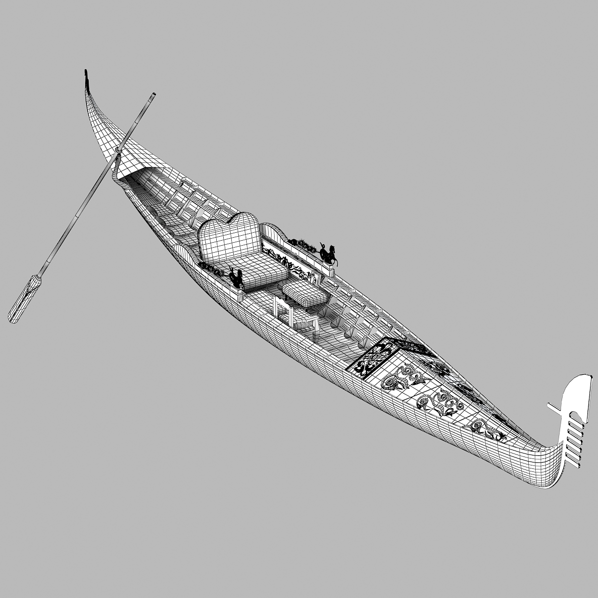 gondola 3d model