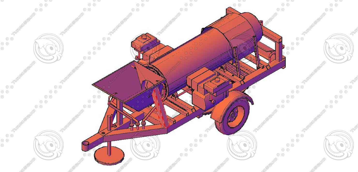 trommel 1 axle dwg