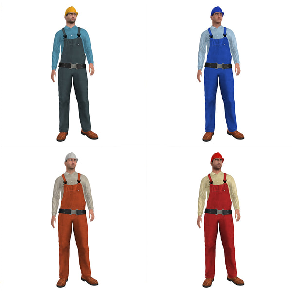 Construction Worker 3D Models for Download | TurboSquid